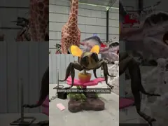 color natural realistic animatronic animals life size bee model