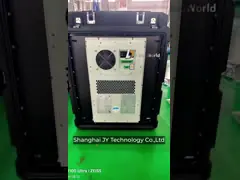 portable shock racks case frame waterproof 680mm 4u rack case shallow