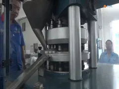 High Working Pressure Rotary Tablet Press Machine Powder Compaction Machine