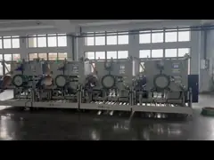 Maskotenschnur Automatischer Verpackungsschreiber mit automatischem Palettiersystem自動包装機械は,包装密度を測定するシステムで装備されています.