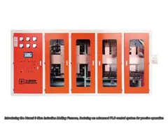 0.5ton induction melting furnace with advanced plc control system