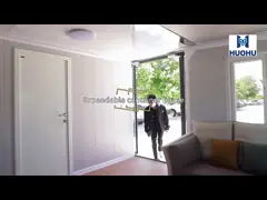 2025 newest selling prefab white expandable container homes with two bedrooms