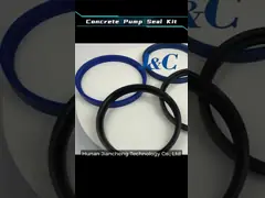 zoomlion concrete pump seal kit abrasion resistant for upper housing seals