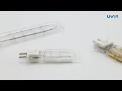 tc04 gold coating twin tube infrared lamps for printing machine 2s heating