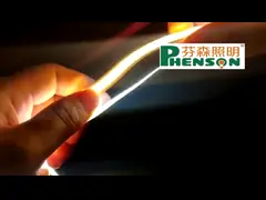 flip chip cob flexible led strip lights dc 24v cri 95 180° big view angle