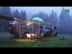 1400kg lightweight off road trailer 5 meters aluminum overland rv trailer