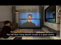 電動テンション床置きスクリーン PVC UST ALR プロジェクタースクリーン