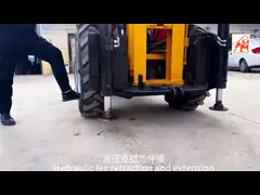 xdem wl200d 50hp tractor mounted 220m well drilling machine with versatility hydraulic water drill