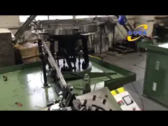 high speed nail thread rolling machine for nail threading