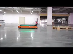 シェルフパレットロボット 磁気ナビゲーション 潜伏トラクター ロボット 材料 500kg AGV ロボット 電子機器および自動車用