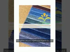 water resistant velvet sofa fabric double faced for pillow cushion