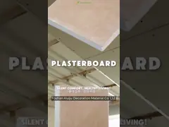ordinary anti mildew gypsum plaster boards for drywall partition walls system