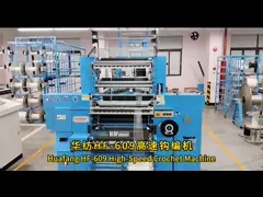 electric control elastic lace crochet machine customized high efficiency