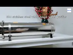 Ultrafiltrazione familiare sotto il filtro dell'acqua del lavandino filtro dei sedimenti di carbonio due fasi