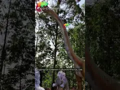 sunproof 15m giant animatronic dinosaur jurassic park brachiosaurus animatronic