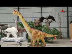outdoor brachiosaurus dinosaur animated animatronic full size model