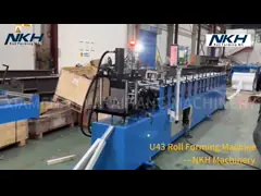 u section roll forming machine stud track channel roll forming equipment for metal building