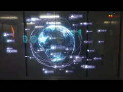 Led Transparent Film Screen Indoor Advertise Full Color Display Window Transparent Film Display Screen