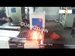 high efficiency 100kw induction heating equipment machine for gear quenching , 360v-520v