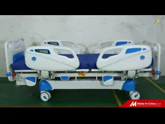 hi low tilting intensive care unit bed heavy duty hospital bed coated steel