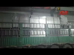 standard size outdoor cable tray with cover hot dip hdg steel metal cable trunking