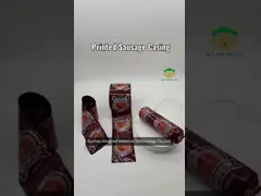 custom plastic sausage casings up to 6 colours printing