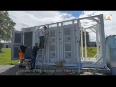 industrial containerized battery energy storage system 400v - 800v for peak shaving
