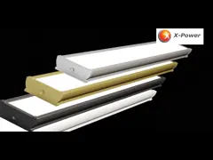 waterproof 2ft led batten light fluorescent light fixture with switchable cct power