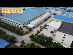 耐久性のある鋼製製倉庫 現代のデザインとステンレスゴーター