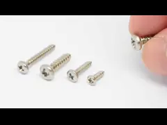 Galvanized Cross Disc Head Drill Tail Screw Carbon Steel M0.6-36mm