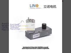 rs365 rs385 dc gear motor customizable shaft gmf8334