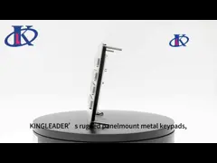 ステンレス鋼のアクセス管理システムのために抗力が高い産業数字キーパッドの破壊者