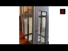 Industrial Feeling Traction Home Elevator senza sala macchine Cabina personalizzata da 400 kg