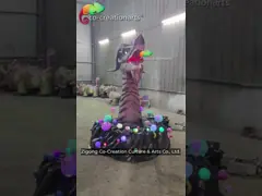 western fiery animatronic dragons sun proof
