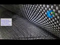 Tessuto in fibra di carbonio semplice, progettato su misura con precisione per ambienti estremi