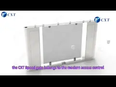 304 Stainless Steel Swing Barrier Gate 1.5mm Thickness Φ108*450mm
