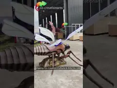 waterproofing animatronic insects cicada