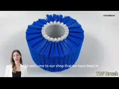 quick snap brushes segment cylinder brush nylon roller brush for cleaning