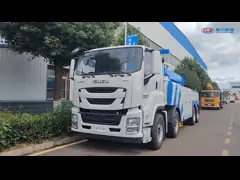isuzu giga heavy duty wrecker trucks 30ton 360 degree rotation road rescue truck
