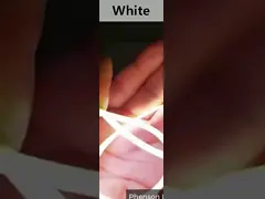 80mm length flexible led noodle light for christmas incandescent filament