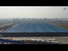prefab steel structure warehouse workshop large span industrial building