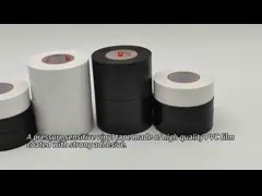 anti corrosion pvc pipe wrapping tape waterproof coating for underground pipelines