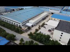 Industrial Steel Structure Warehouse with Roll Up Door and Fireproof Rock Wool Cladding System