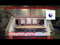 CNC 라우터 2 헤드 드릴링 및 라우팅 머신