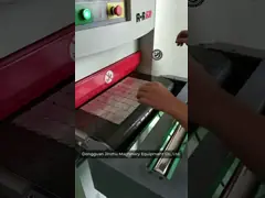 5.5kw metal finishing machine with rotating motor power max working height 60mm