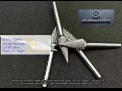 metal grinding polishing high speed carving tungsten carbide burrs  yg6/yg8/yg10x