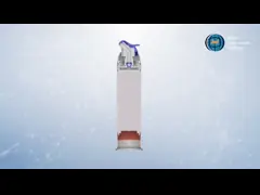 真空保存食品グレードPPプラスチックポンプボトル歯磨き粉ロゴカラーカスタム100ml