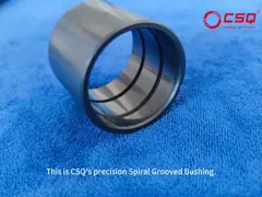 silicon carbide spiral grooved bushing used for mechanical equipment