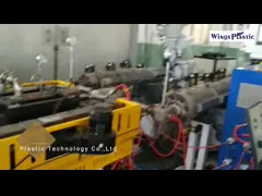 hdpe corrugated pipe extruder machine dwc double wall corrugated pipe production line