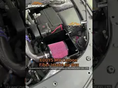 Vortex-generating EDDYSTAR Carbon Fiber Air Intake with High-flow Design for BMW 116i 118i 1.6T(N13)